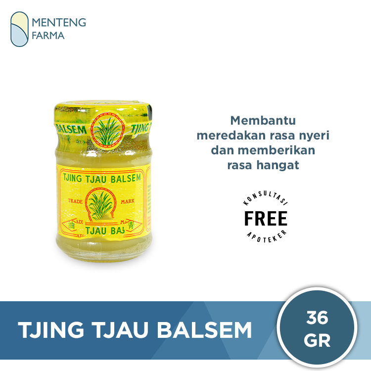 Tjing Tjau Balsem - Meredakan Nyeri Otot, Keseleo, Encok dan Gatal – Apotek