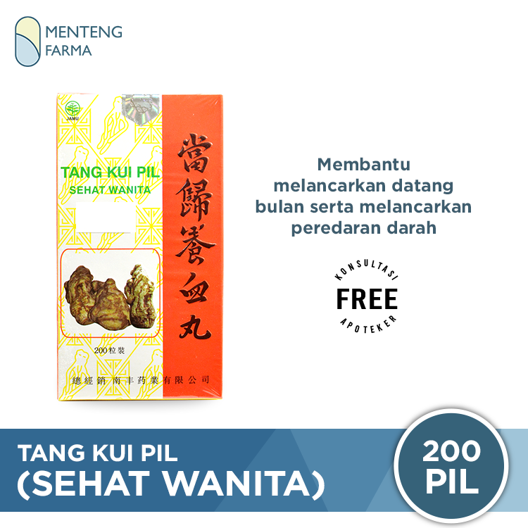 Tang Kui Pil (Sehat Wanita) – Menteng Farma
