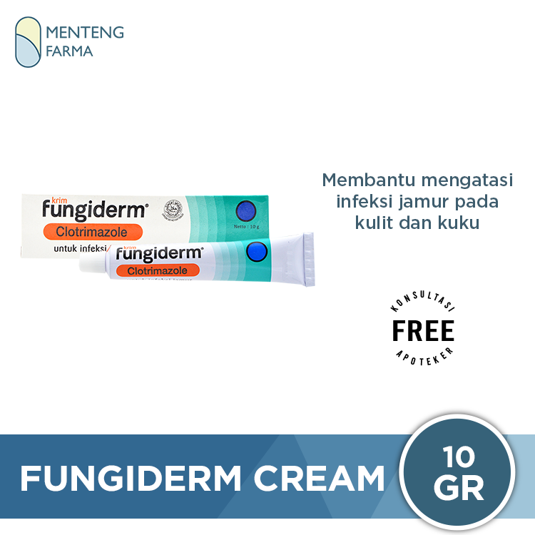 Fungiderm Cream 10 g - Krim untuk Infeksi Jamur – Apotek