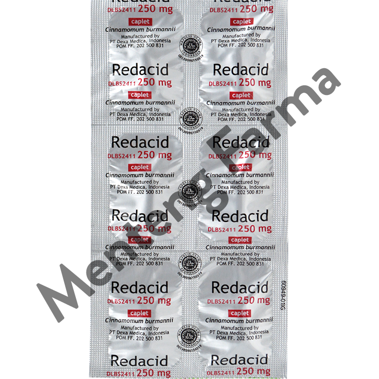 Redacid 250 mg 6 Kaplet - Meringankan Gangguan Pada Lambung – Apotek