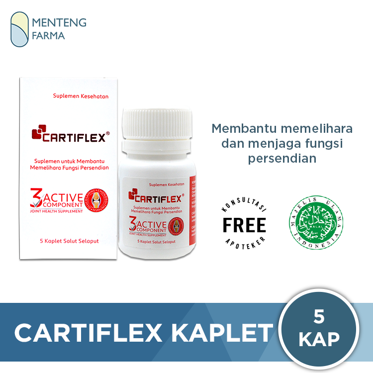 Cartiflex 5 Tablet - Suplemen Kesehatan Sendi – Apotek